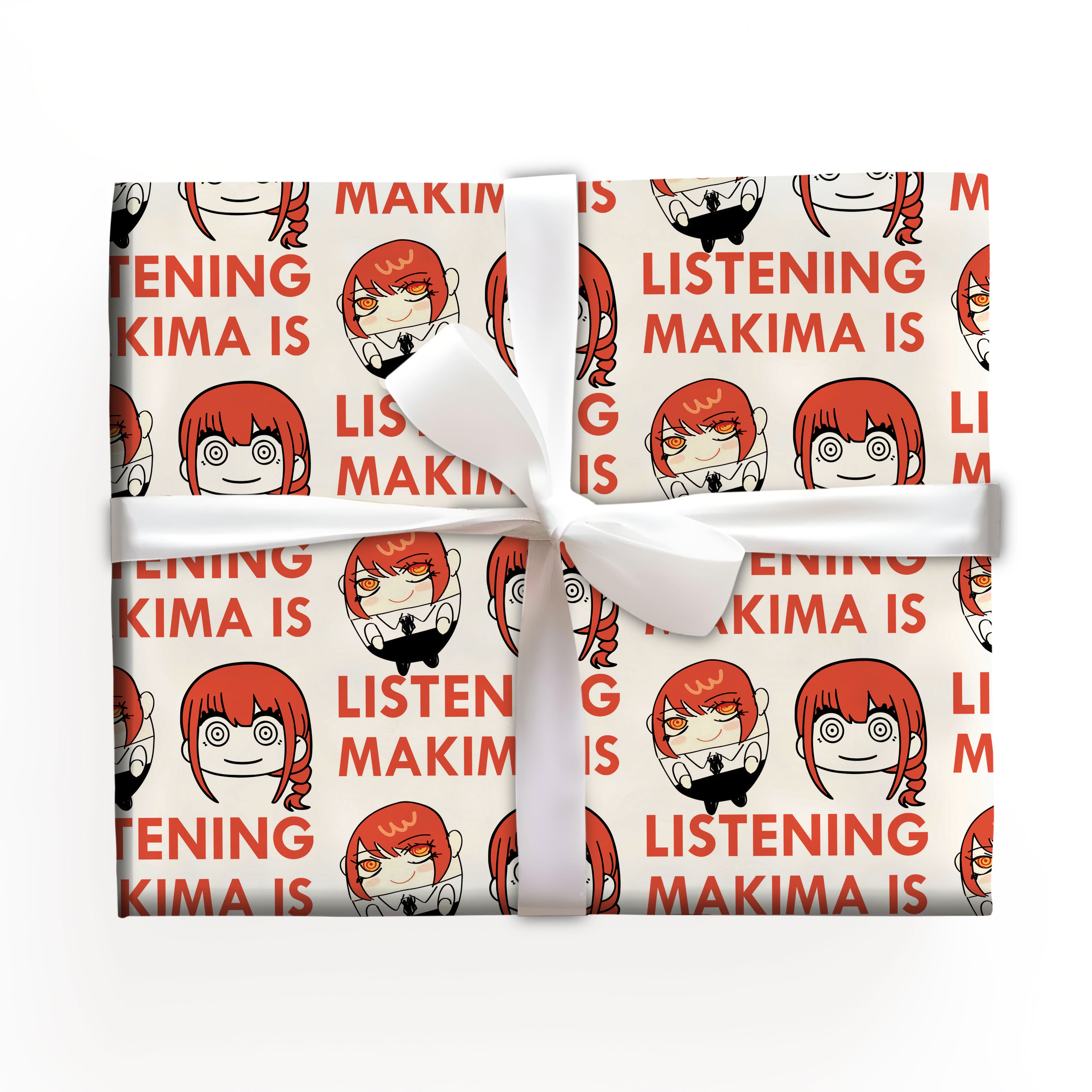 Chainsaw Man Makima Wrapping Paper – Gift wraply