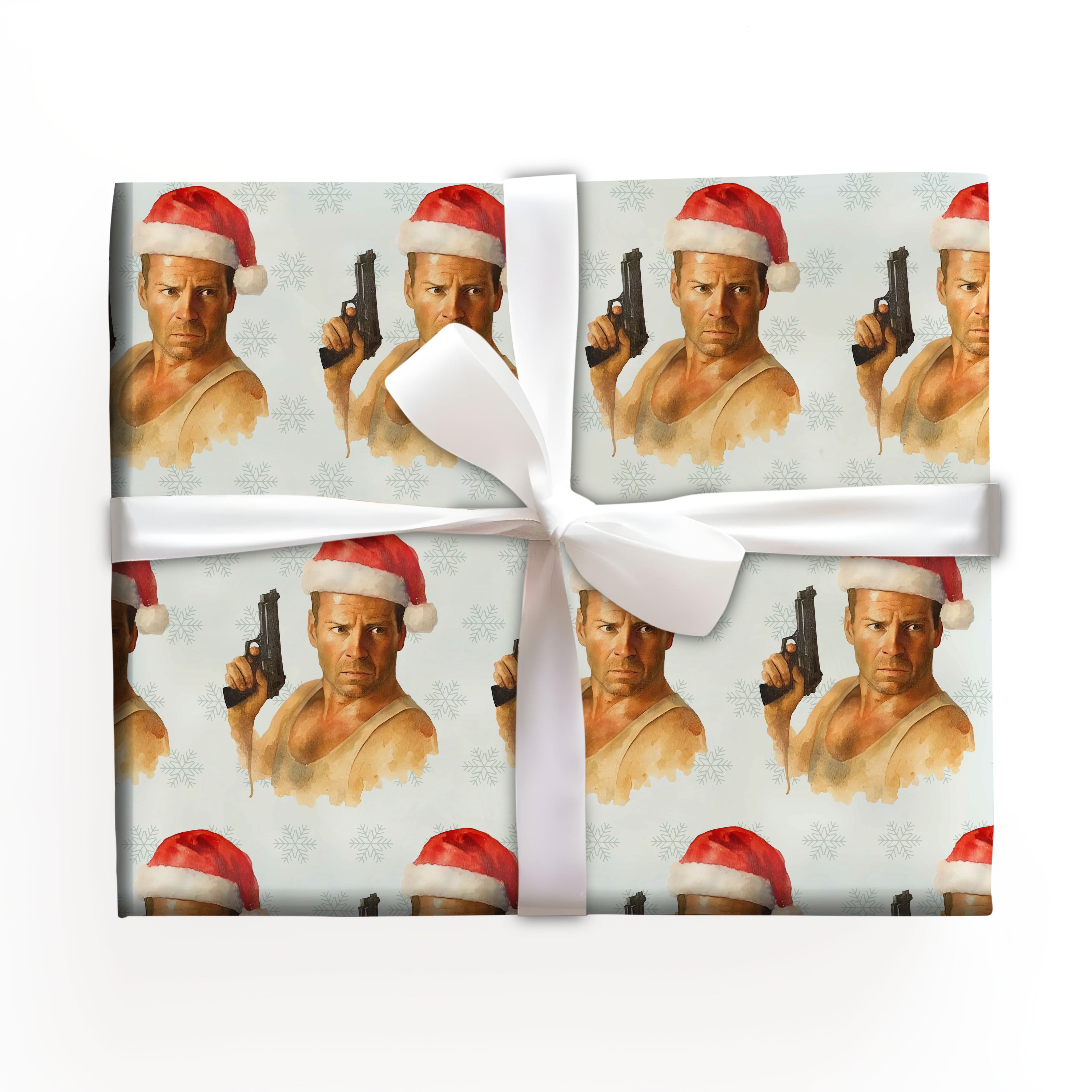 Yippee-ki-yay? ?Die Hard Christmas Wrapping Paper Roll – Gift wraply