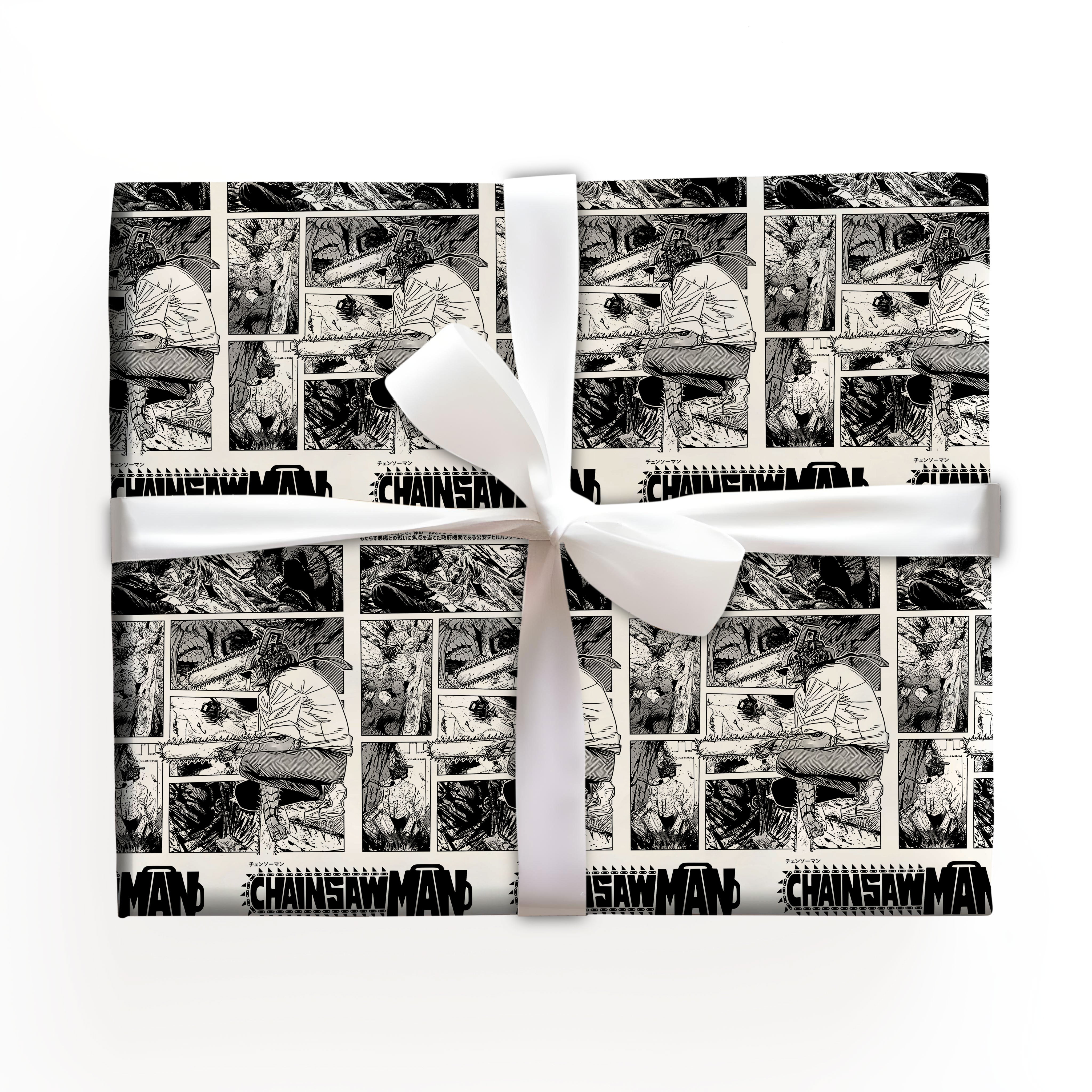 Chainsaw Man Christmas Wrapping Paper Rolls – Gift wraply