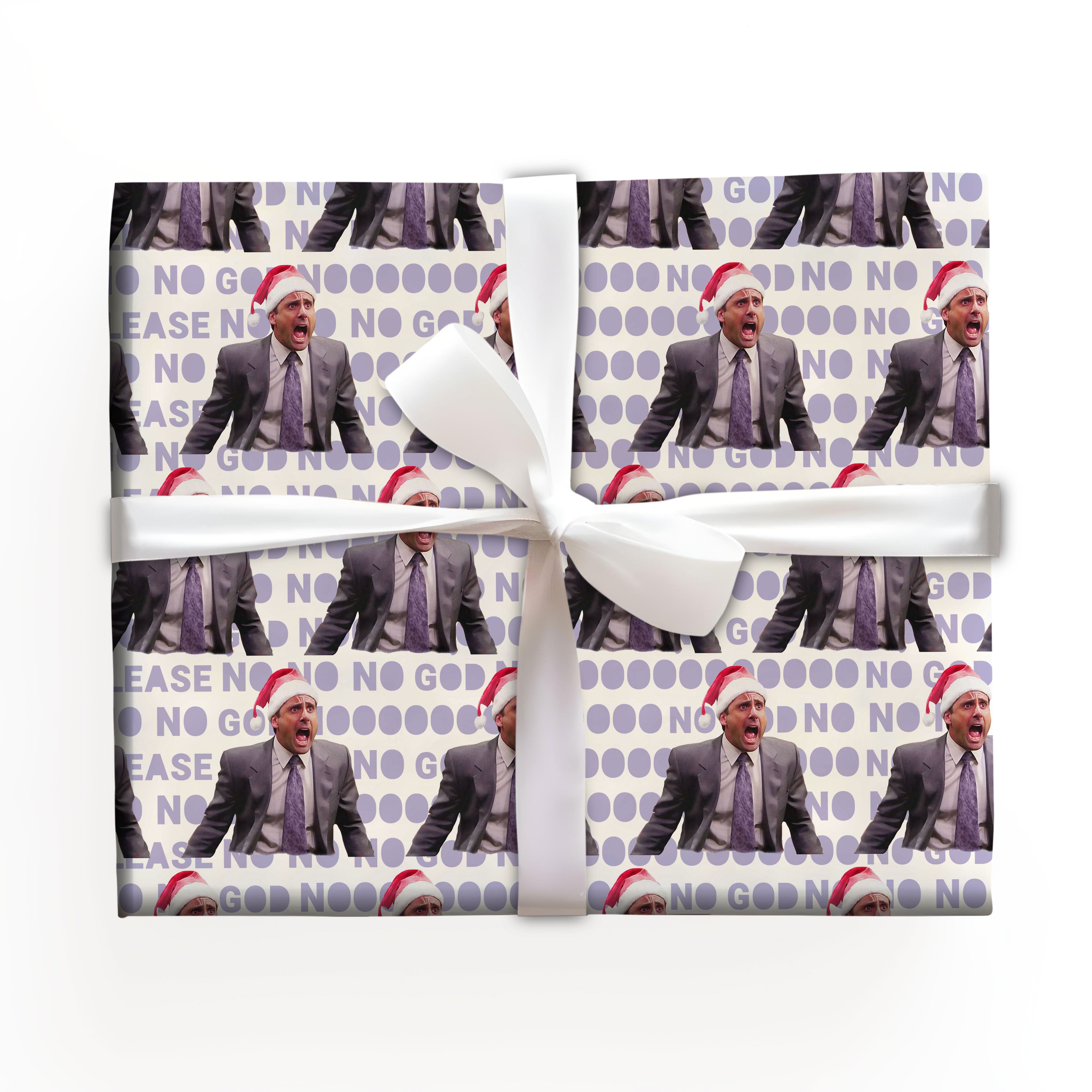 Michael Scott Christmas Wrapping Paper – Gift wraply