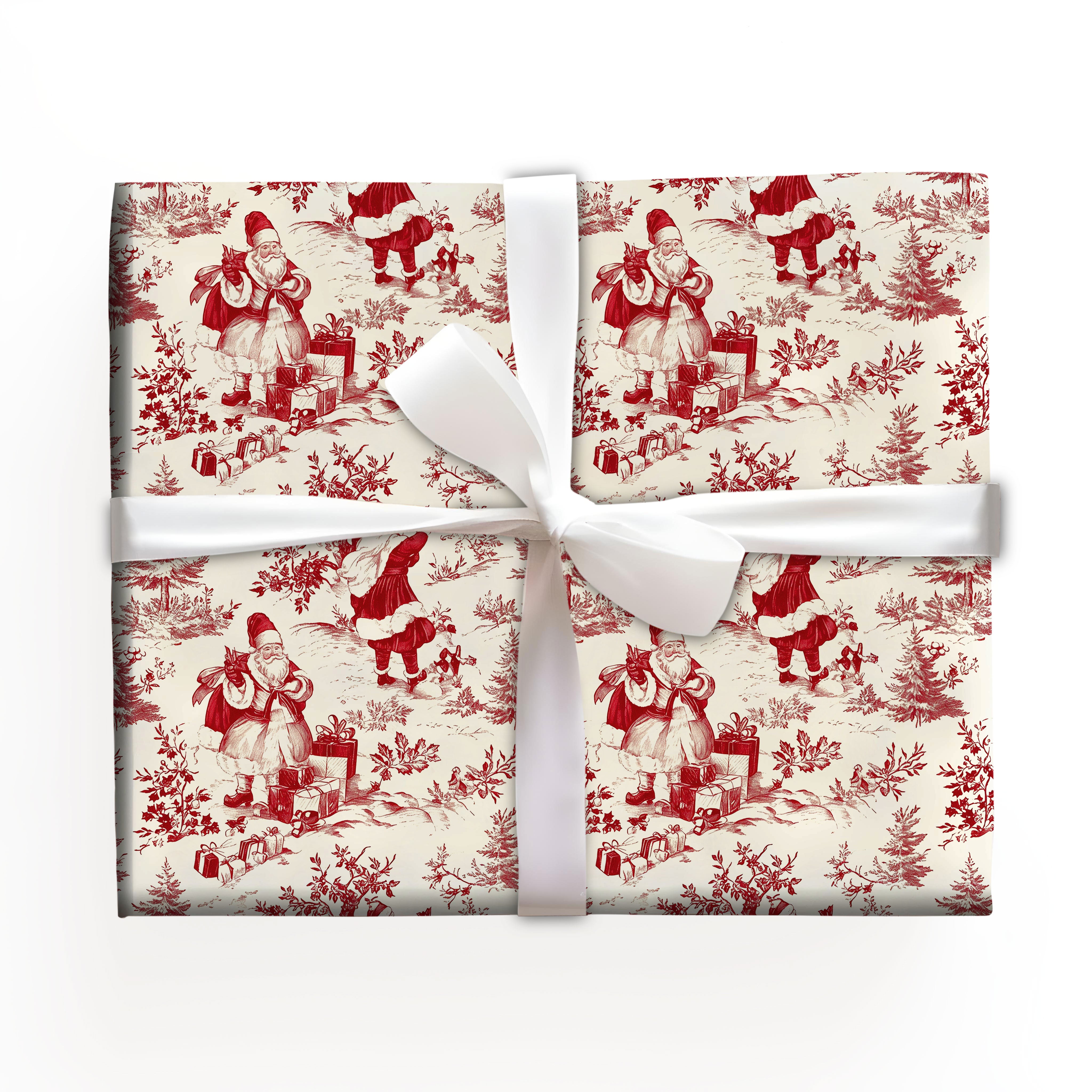 Christmas Santa Classic Wrapping Paper – Gift wraply