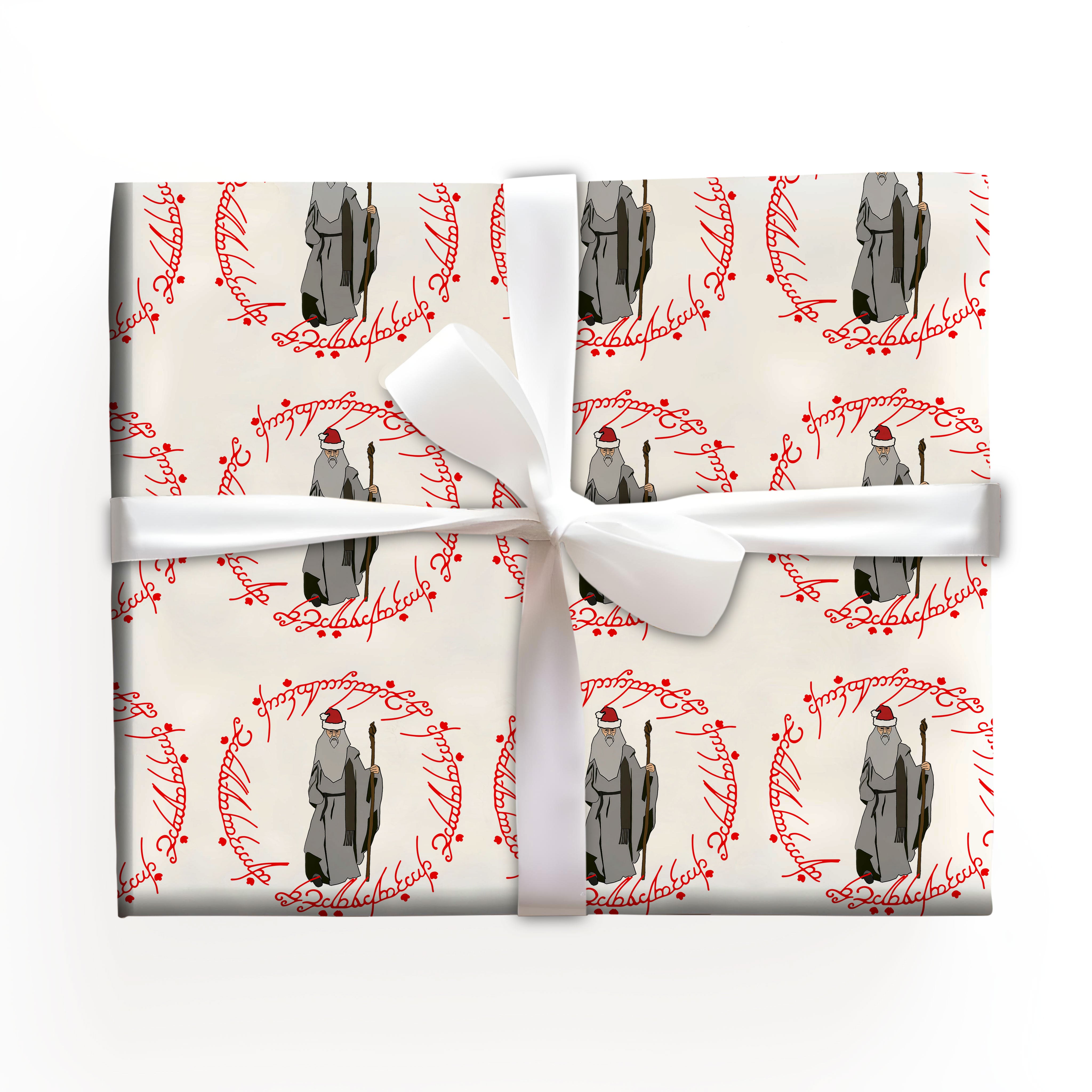 Lord Of The Ring Christmas Wrapping Paper – Gift wraply