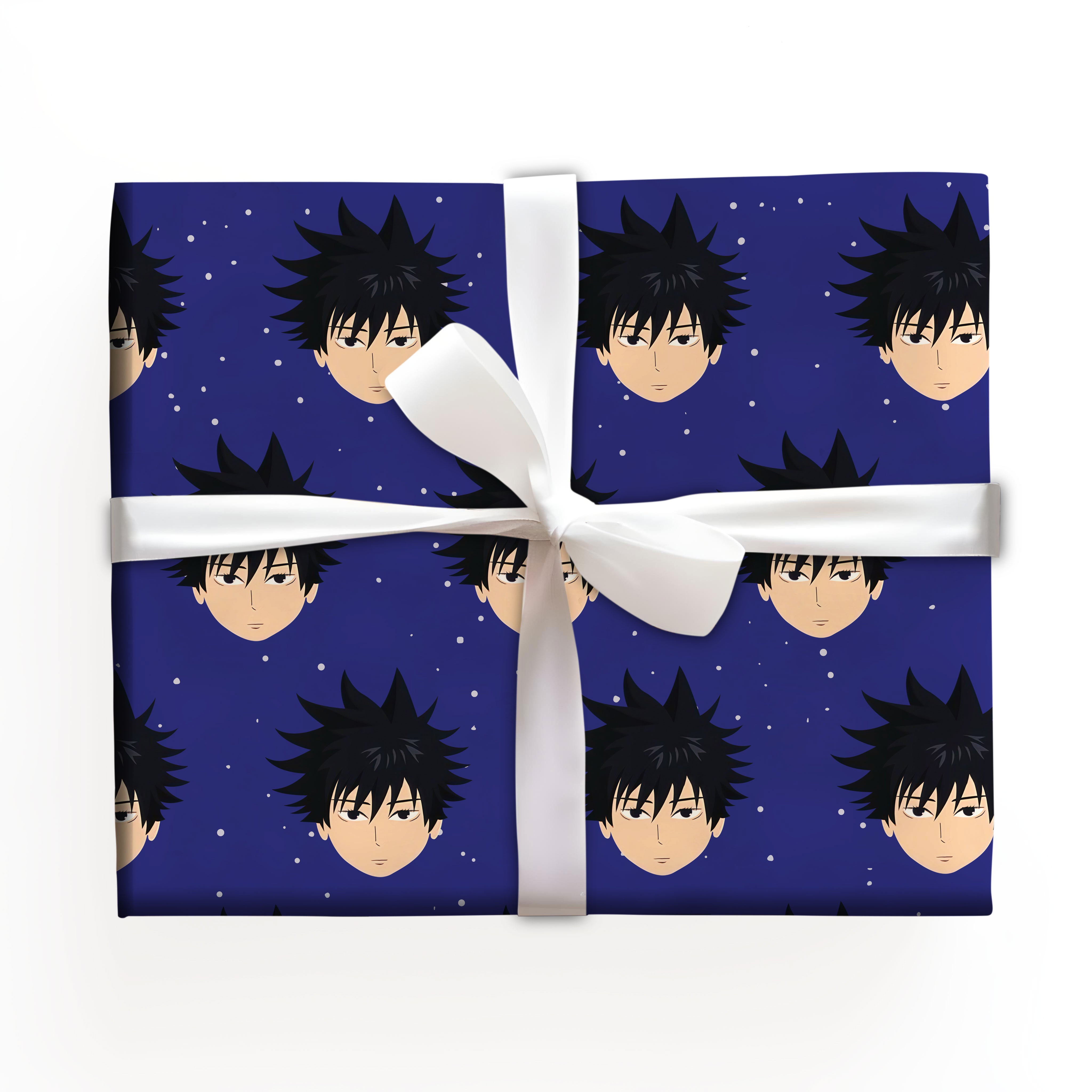 Megumi Fushiguro Wrap Paper Anime Fan – Gift wraply