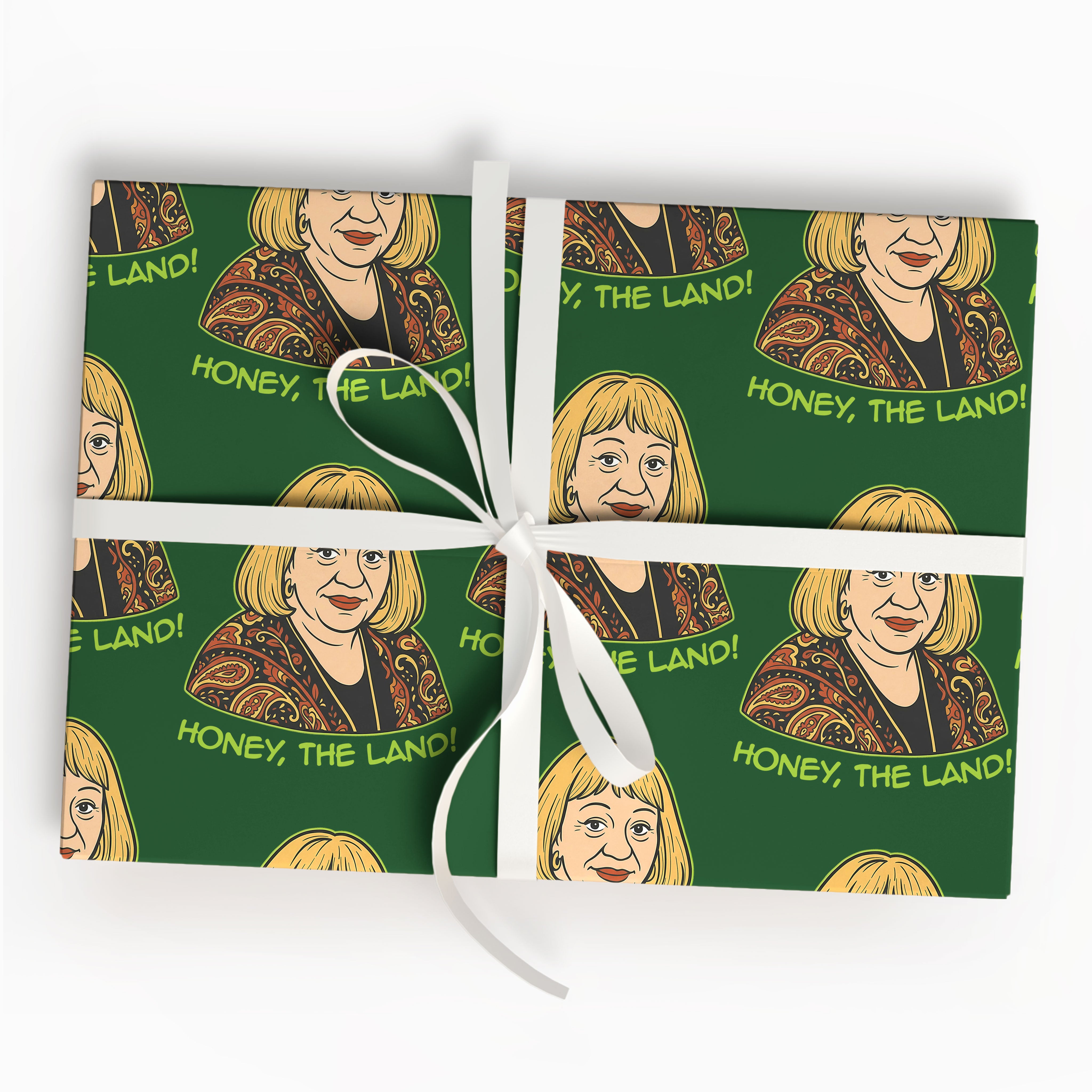 Honey The Land Sylvia Browne Wrapping Paper Rolls – Gift wraply